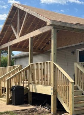 Home Exterior Upgrade with New Siding and Custom Porch Renovation ...